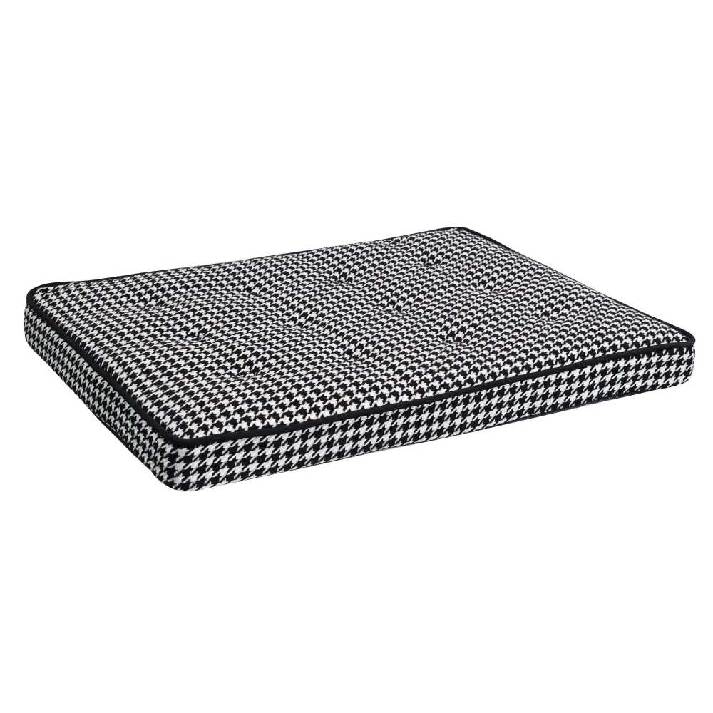 Luxury Dog Crate Mattress Houndstooth luxury-dog-crate-mattress-houndstooth