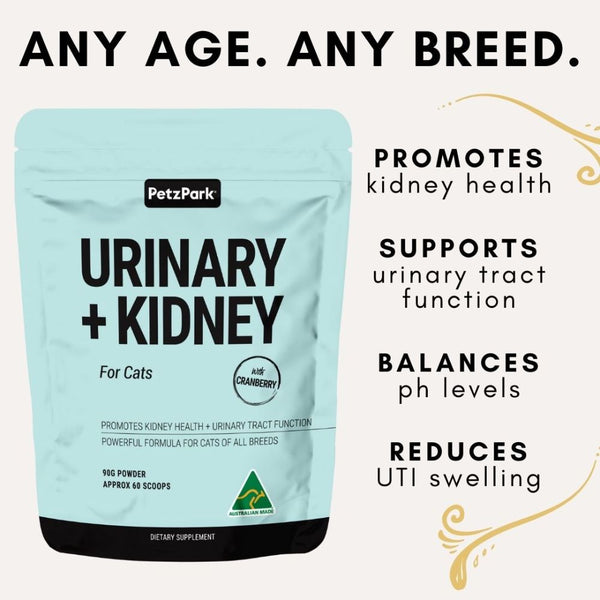 Petz Park Supplement For Cats | Urinary + Kidney