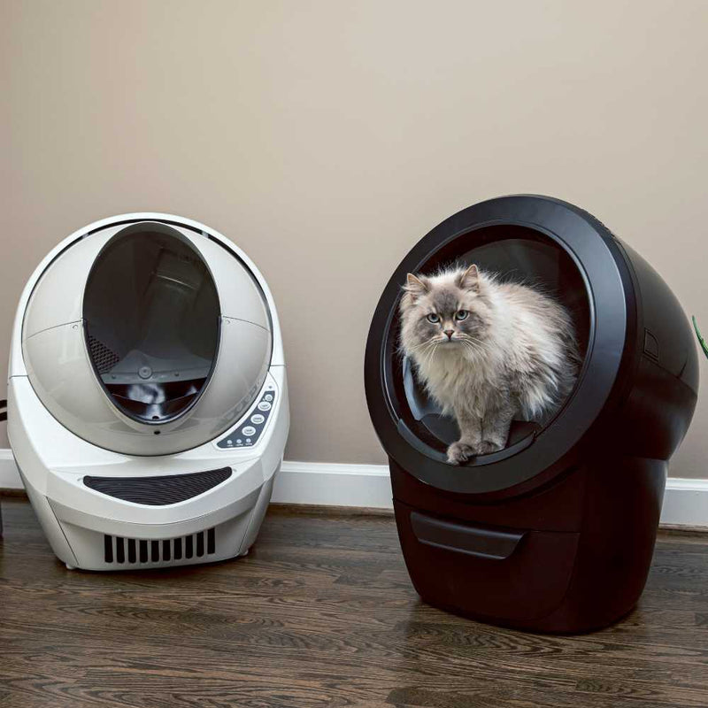 Automatic Litter-Robot 4, Self Cleaning Litter Box, Black