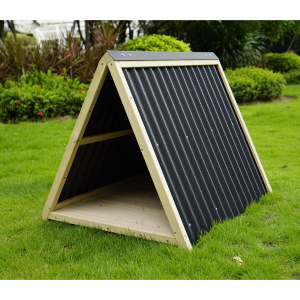 Modern Triangle Dog House - Modern Pets