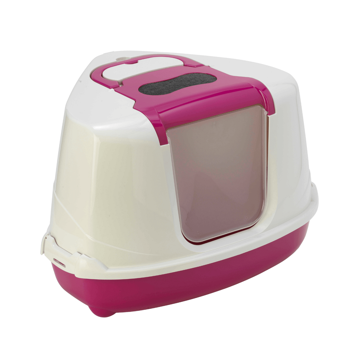 Moderna Flip Cat Corner Enclosed Cat Litter Box, 3 Colours - Modern Pets