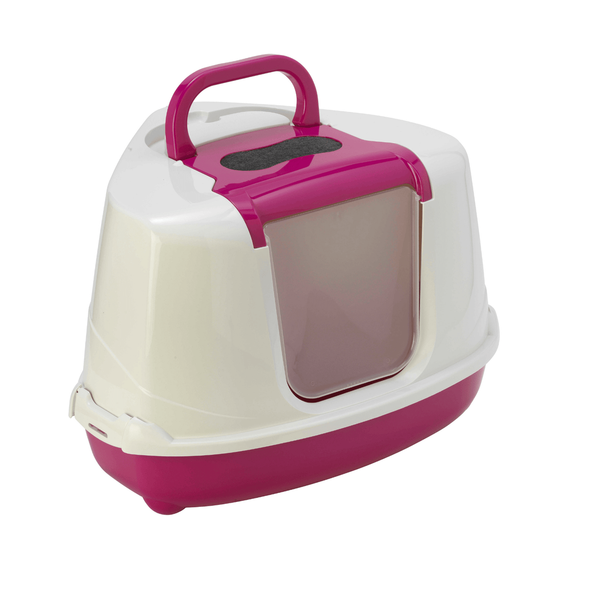 Moderna Flip Cat Corner Enclosed Cat Litter Box, 3 Colours - Modern Pets