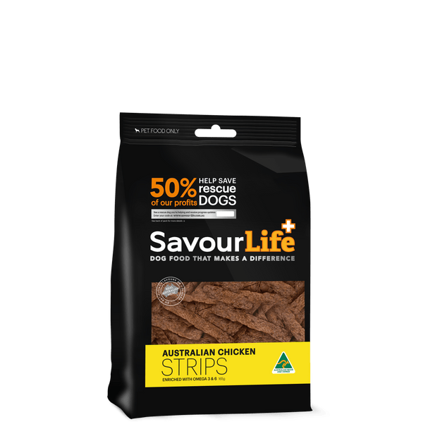 Savourlife Healthy Dog Treats | Chicken Strips